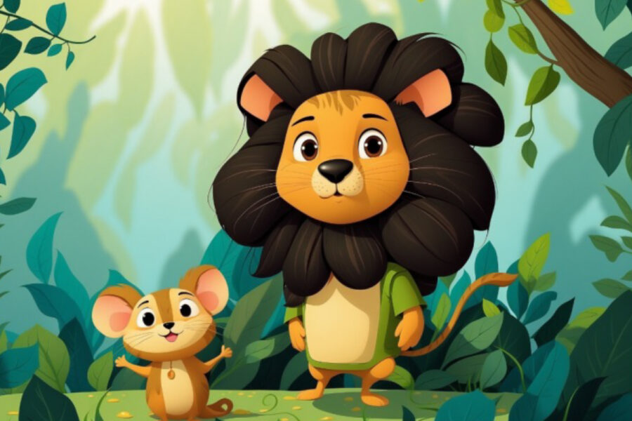 El león y el ratón - Solo para Abuelos